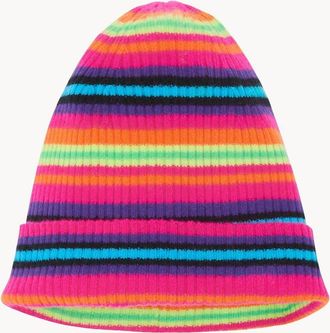 Kujten Bonnet cachemire rayé - Bonnet Lilou Stripes