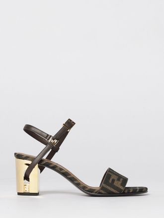 Fendi Sandales &agrave; Talons FENDI Femme couleur Marron