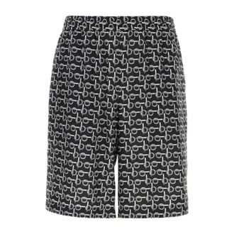 Burberry Silk Bermuda Shorts - - Shorts - Herren - Schwarzk - L