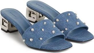 Givenchy Mules &agrave; talon en jean