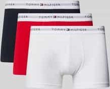 Tommy Hilfiger Trunks aus Baumwoll-Mix im 3er-Pack