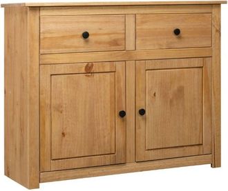 Les Tendances Commode 2 portes 2 tiroirs pin massif clair Iris