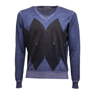 KANGRA Baumwollpullover 2Ek20120214090 Stil - - Knitwear - Herren - Blau - M