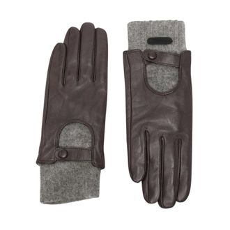 Yerse Yerse - Gant Toby45 - Femme - Accessoires - Brun - Taille: ONE Size