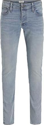 Jack & Jones Jjiglenn Jjoriginal CB 774 Noos Pantalon en Jean, Bleu Denim, 33W x 34L Hommes