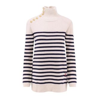 Seafarer Swm0261 Col roul&eacute; - Femme - Pulls - Beige - Taille: 38 FR