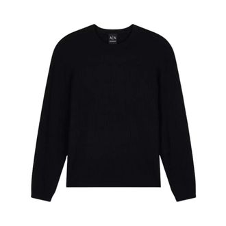 A|X Armani Exchange Pullover aus Viskose-Mix - - Tops - Herren - Schwarzk - XL