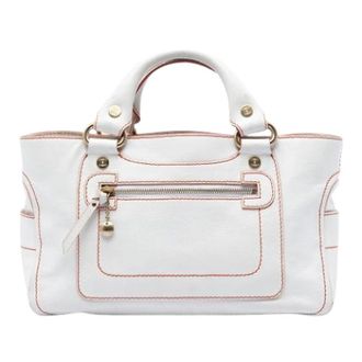 Celine Pre-owned Boogie Handbag - Femme - Pre-owned - Blanc - Taille: ONE Size