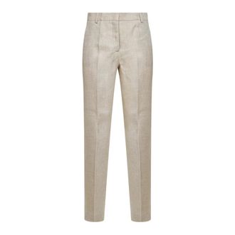 Max Mara Damen, Hosen, Beige, LGr&ouml;&szlig;e