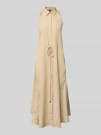 HUGO BOSS Blusenkleid aus Baumwolle mit Tunnelzug