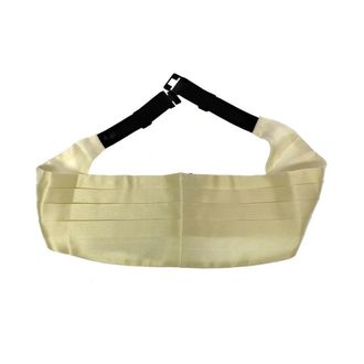 Dolce & Gabbana Exklusives Seiden-Kummerbund f&uuml;r den Abend - - Accessories - Damen - Wei&szlig; - 2XL