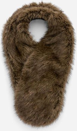Arket Schal Aus Fellimitat -Beige
