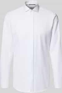 Eterna Slim Fit Business-Hemd mit verdeckter Knopfleiste