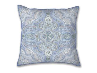 Pip Studio Zierkissen Moon Flower Hellblau
