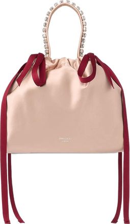 Jimmy Choo London Beuteltasche mit Kristalldetails - Rosa