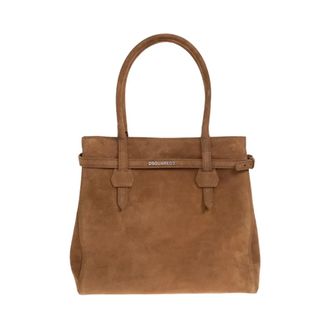 Dsquared2 Femme, Sacs, Brun, Taille: ONE Size Twin Shopper Bag