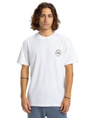 Quiksilver Ev Summer Salt - T-Shirt &agrave; Manches Courtes - Homme - L - Blanc