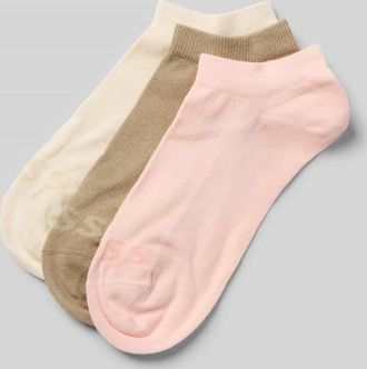 HUGO BOSS Sneakersocken im 3er-Pack mit Logo-Detail
