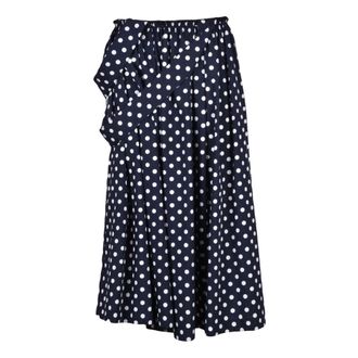 Comme Des Gar&ccedil;ons Femme, Jupes, Bleu, Taille: 40 FR Longuette a Ruota