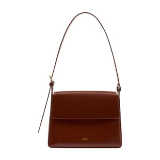 A.P.C. Virginie Shoulder Bag - Brown
