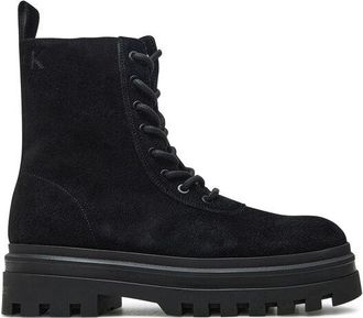 Calvin Klein Jeans Schnürschuhe YM0YM01068 Schwarz