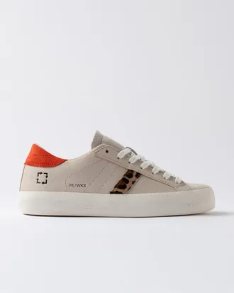 D.A.T.E. hill low workshop beige-leopard