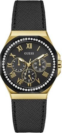 Guess Uhr - Quarz Analog Uhr Analog Uhr Glaze - Gr. unisize - in Schwarz - f&uuml;r Damen