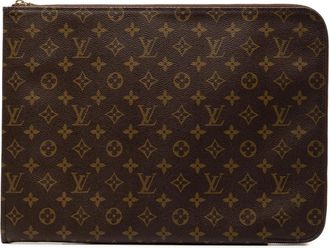 Louis Vuitton Crossbody Bags - Monogram Poche Documents Portfolio - Gr. unisize - in Braun - f&uuml;r Damen