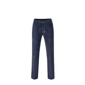 Moorer Homme, Pantalons, Bleu, Taille: M Pantalon Anton