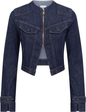 Blugirl Femme, Vestes, Bleu, Taille: 34 FR Denim Jacket