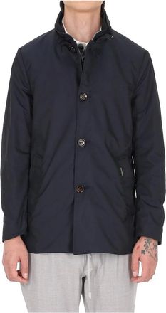 Moorer Homme, Vestes, Bleu, Taille: 3XL Soprabito Borromini-Wk