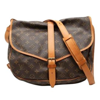 Louis Vuitton Pre-owned Saumur 35 - Femme - Pre-owned - Brun - Taille: ONE Size