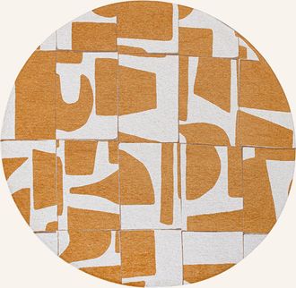 Louis De Poortere Louis De Poortere Teppich Craft Papercut gelb