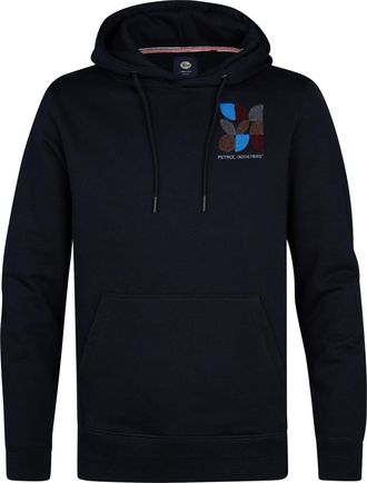 Petrol Industries R&uuml;ckenprint Hoodie Schwarz XL