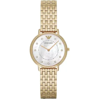 Emporio Armani Femme, Accessoires, Jaune, Taille: ONE Size Montre