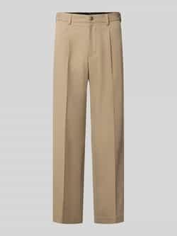 Selected Loose Fit Bundfaltenhose mit Viskose-Anteil Modell 220-LOOSE