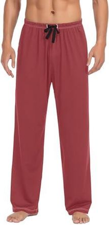 Generic Pantalon de pyjama pour homme, pantalon de d&eacute;tente rose fondant, pantalon de pyjama d&eacute;contract&eacute; pour hommes, Couleur 03, M