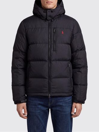 Polo Ralph Lauren Doudoune &agrave; capuche Gorham en nylon matelass&eacute; avec logo Poney