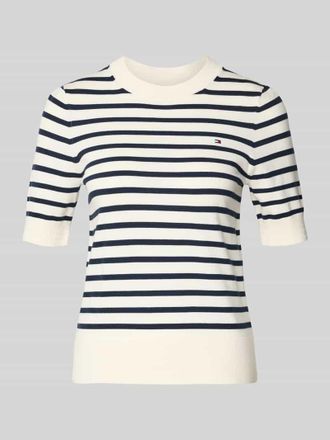 Tommy Hilfiger Regular Fit Strickpullover aus Baumwoll-Mix