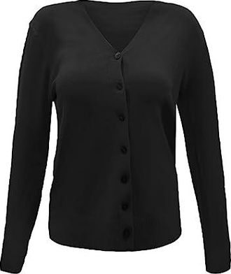 Generic Cardigan pour femme en tricot tendance pour sortir, v&ecirc;tements dext&eacute;rieur basiques, coupe ajust&eacute;e, printemps, confortable, doux, manches longues, cardi