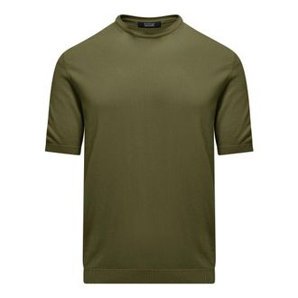 Bomboogie Homme, Pulls, Vert, Taille: L Girocollo Basic