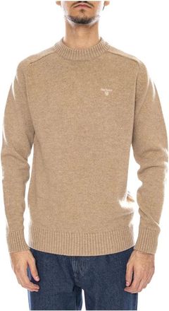 Barbour Homme, Pulls, Beige, Taille: XL Grangetown Round-neck Knit