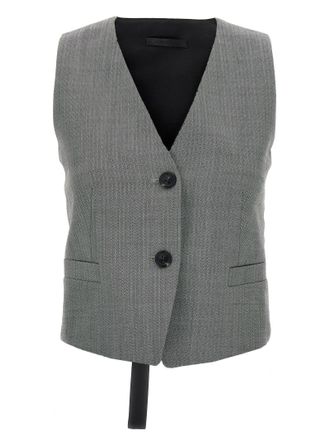 Helmut Lang Chevron Vest