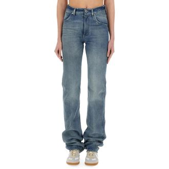 Maison Margiela Gerades Jeans - - Jeans - Damen - Blau - W28