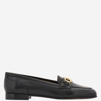 Ferragamo Mocassins &agrave; boucle en cuir