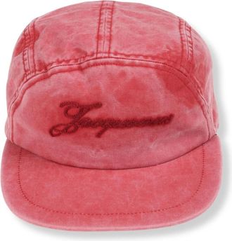 Jacquemus Homme, Accessoires, Rouge, Taille: 58 CM Gardian Cap