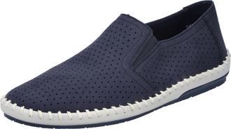 Rieker Herren B4555 Slipper, blau 14, 45 EU