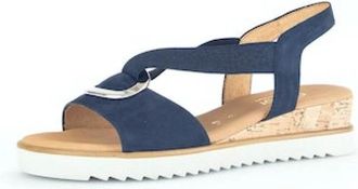 Gabor Plateau Sandale - - Shoes - Damen - Blau - 38 EU