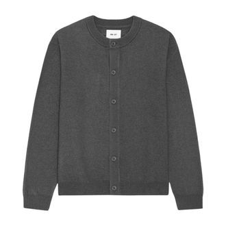 Nn.07 Jasper Cardigan - - Knitwear - Herren - Grau - XL