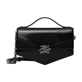 Karl Lagerfeld Sac bandouli&egrave;re Studio Autograph - Femme - Sacs - Noir - Taille: ONE Size